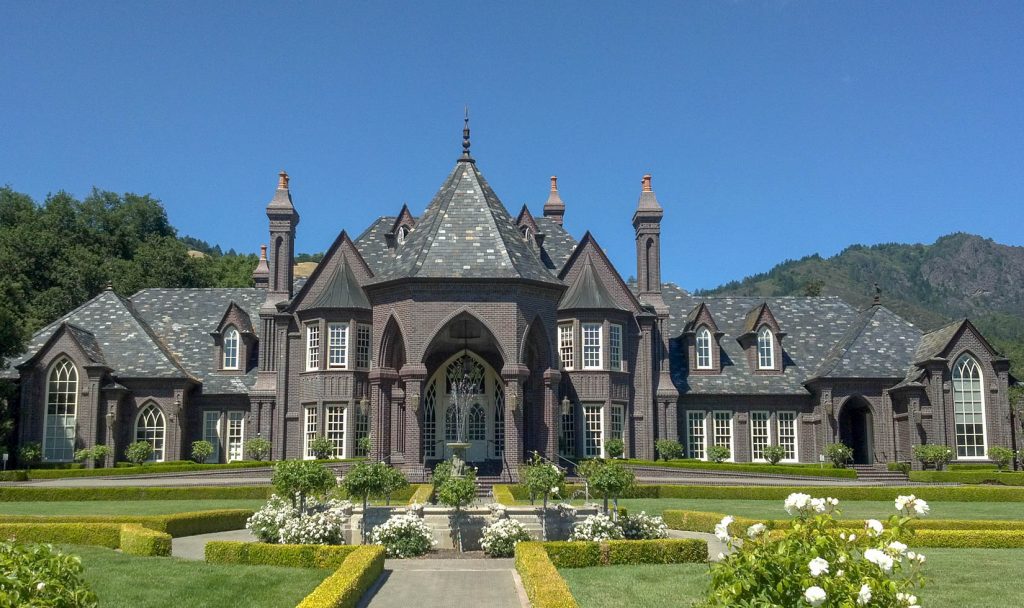 Beautiful Napa and Sonoma Winery Castles