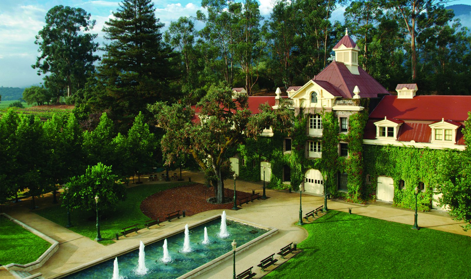 Beautiful Napa and Sonoma Winery Castles
