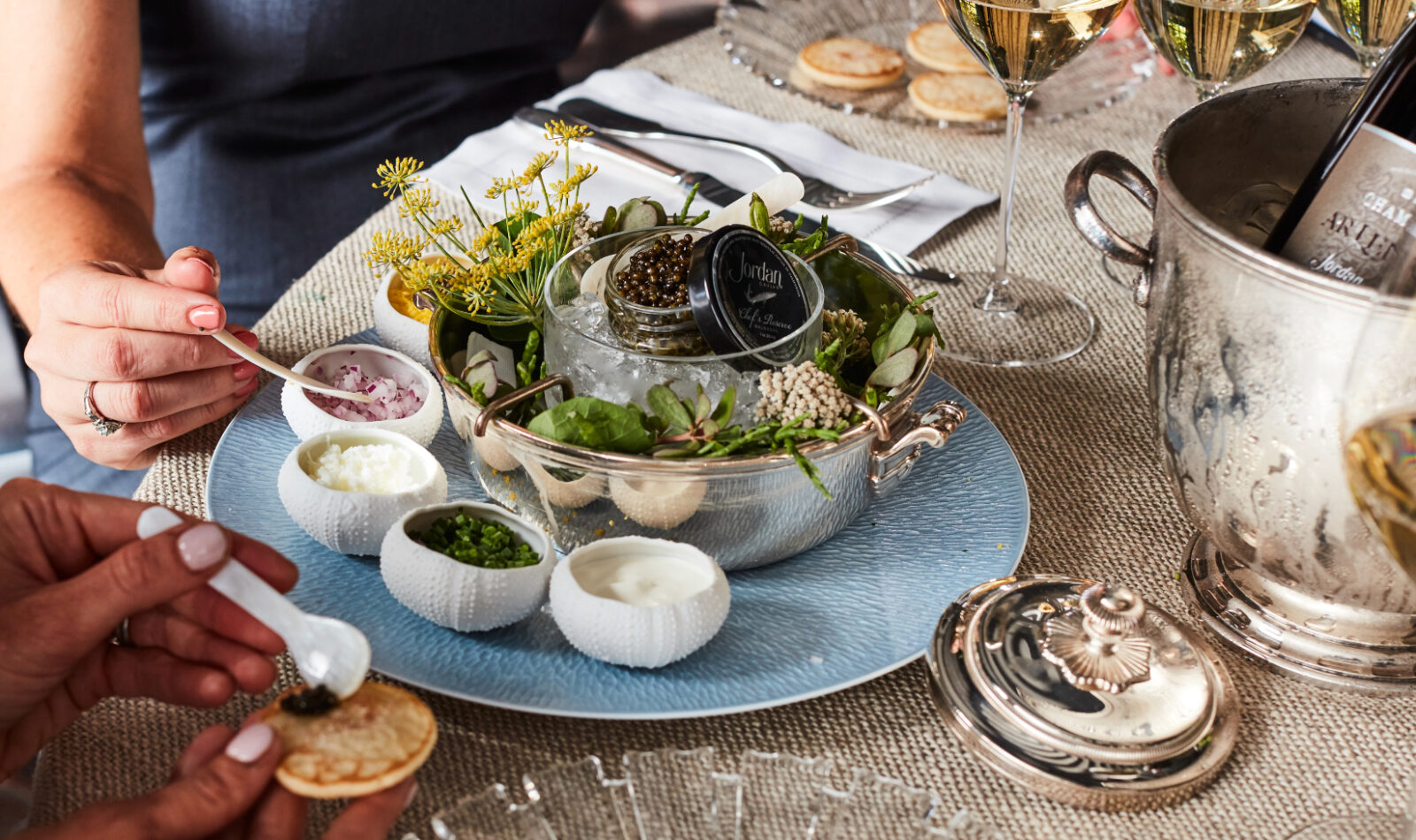 How to Serve Caviar | Caviar Pairings | Wine Country Table
